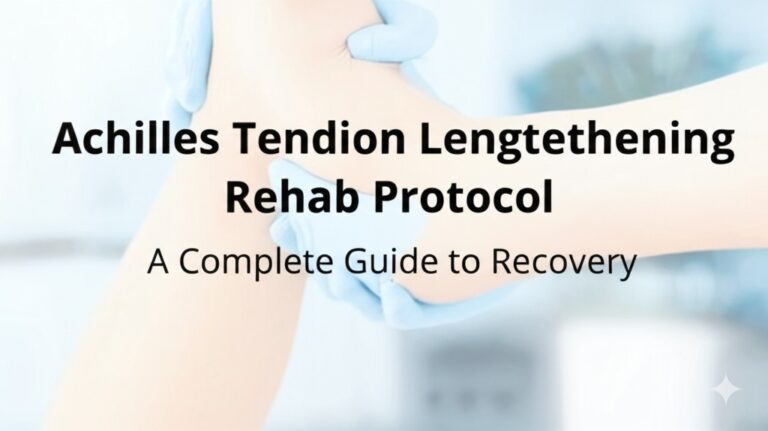 Achilles Tendon Lengthening Rehab Protocol: A Complete Guide to ...